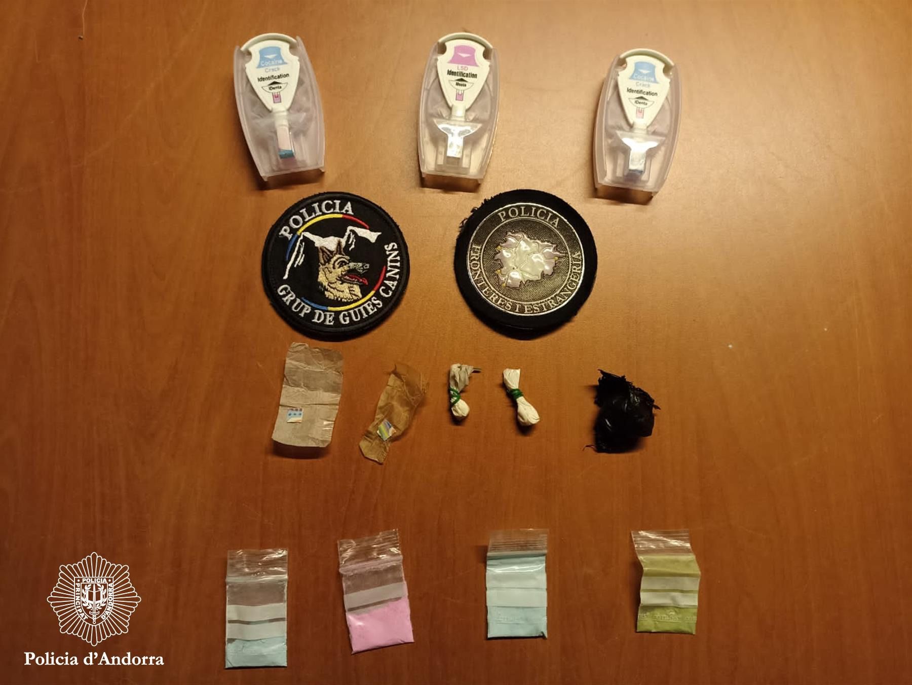 La policia deté dues persones a la frontera que intentaven introduir la ...