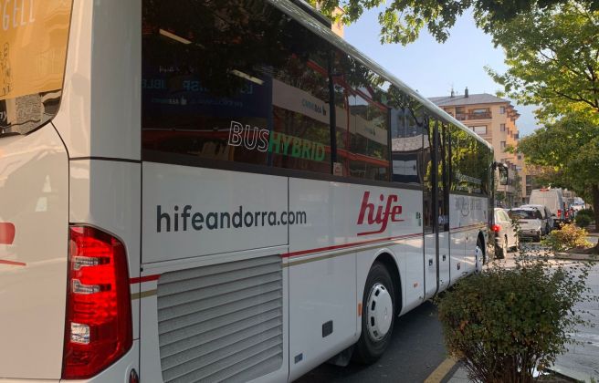 Hife torna a operar la línia entre Andorra i la Seu d’Urgell després de ...