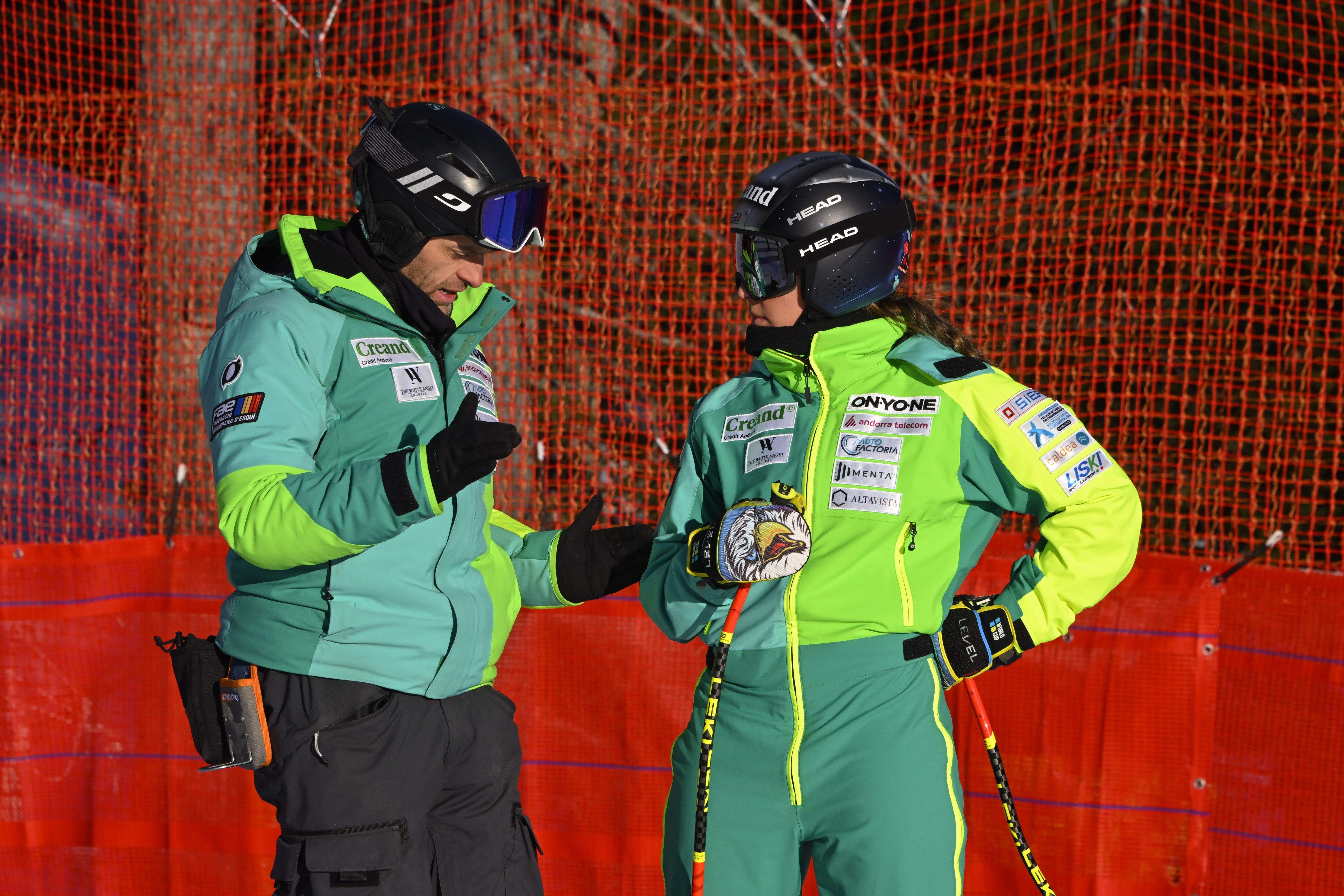 Cande Moreno tampoc ha pogut acabar el segon descens de la Copa del Món ...