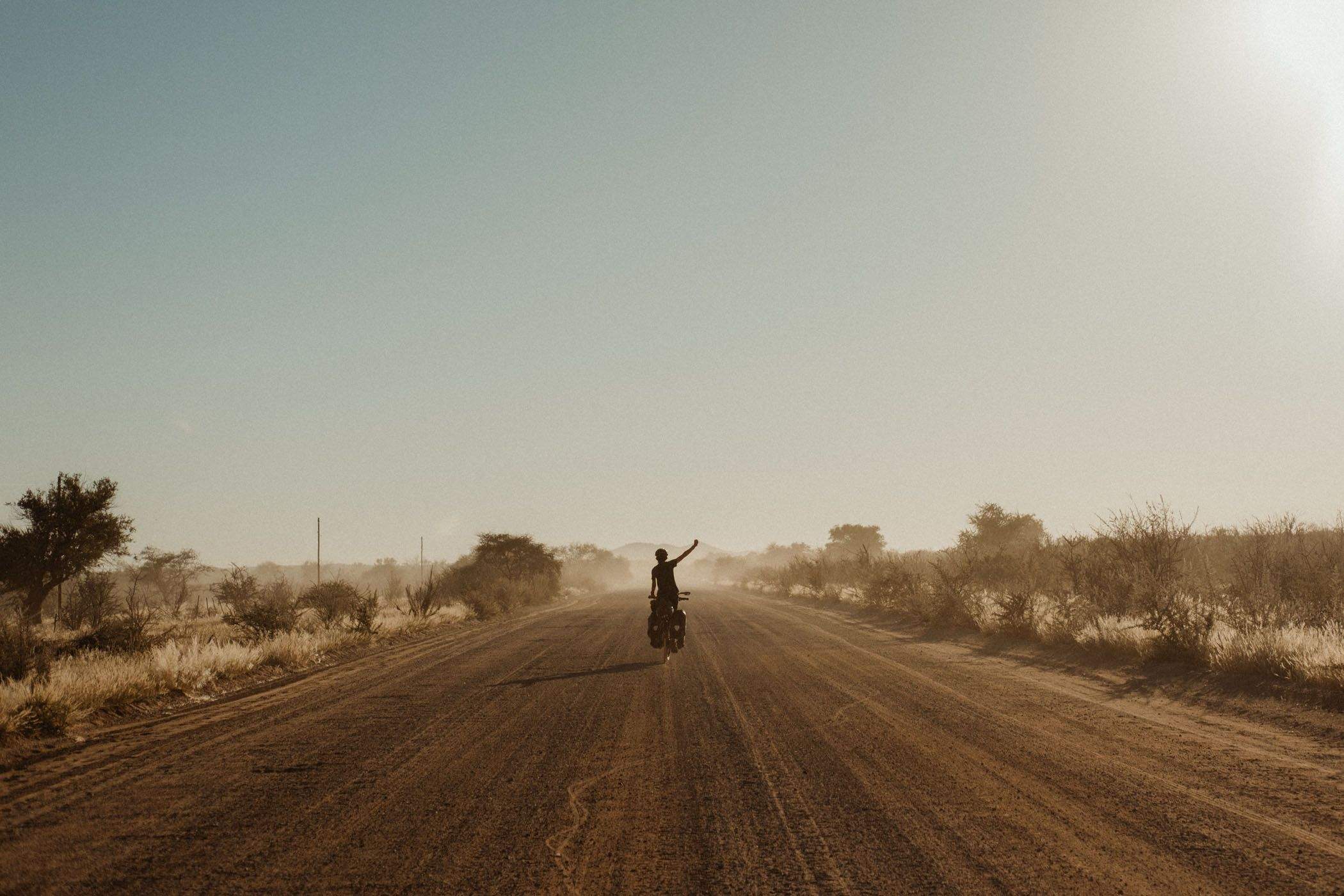 Karaban travessa Namíbia i es prepara per als darrers 4.000 quilòmetres ...