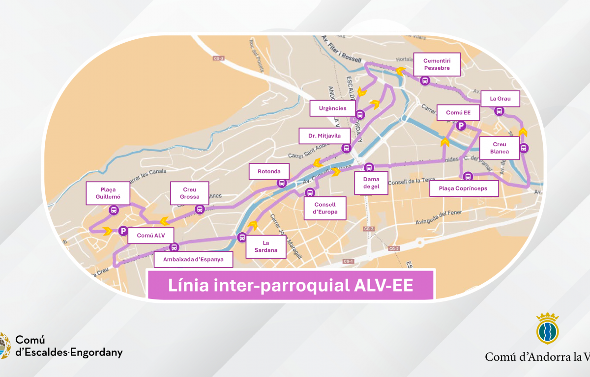 El bus entre Andorra la Vella i Escaldes es posarà en marxa el dia 29 i ...